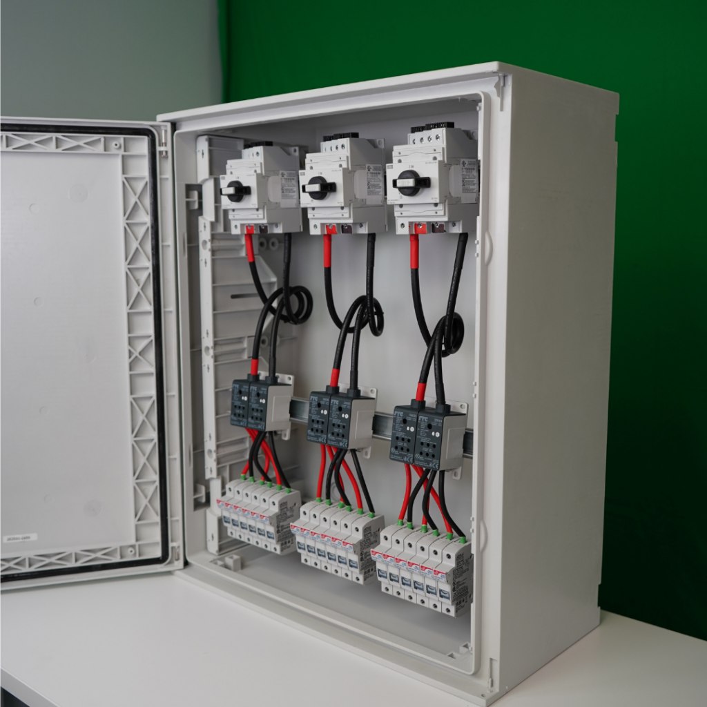 96 Pole 4×24 GRP Outdoor Enclosure With Chassis System