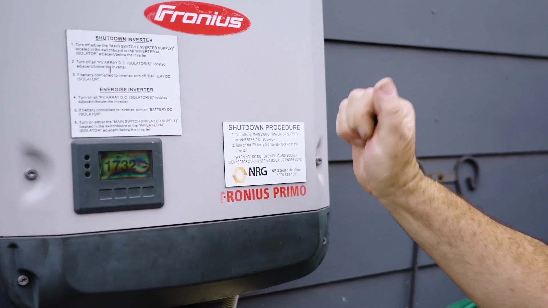 CUSTOM Disconnection Point – Solar Label Kit